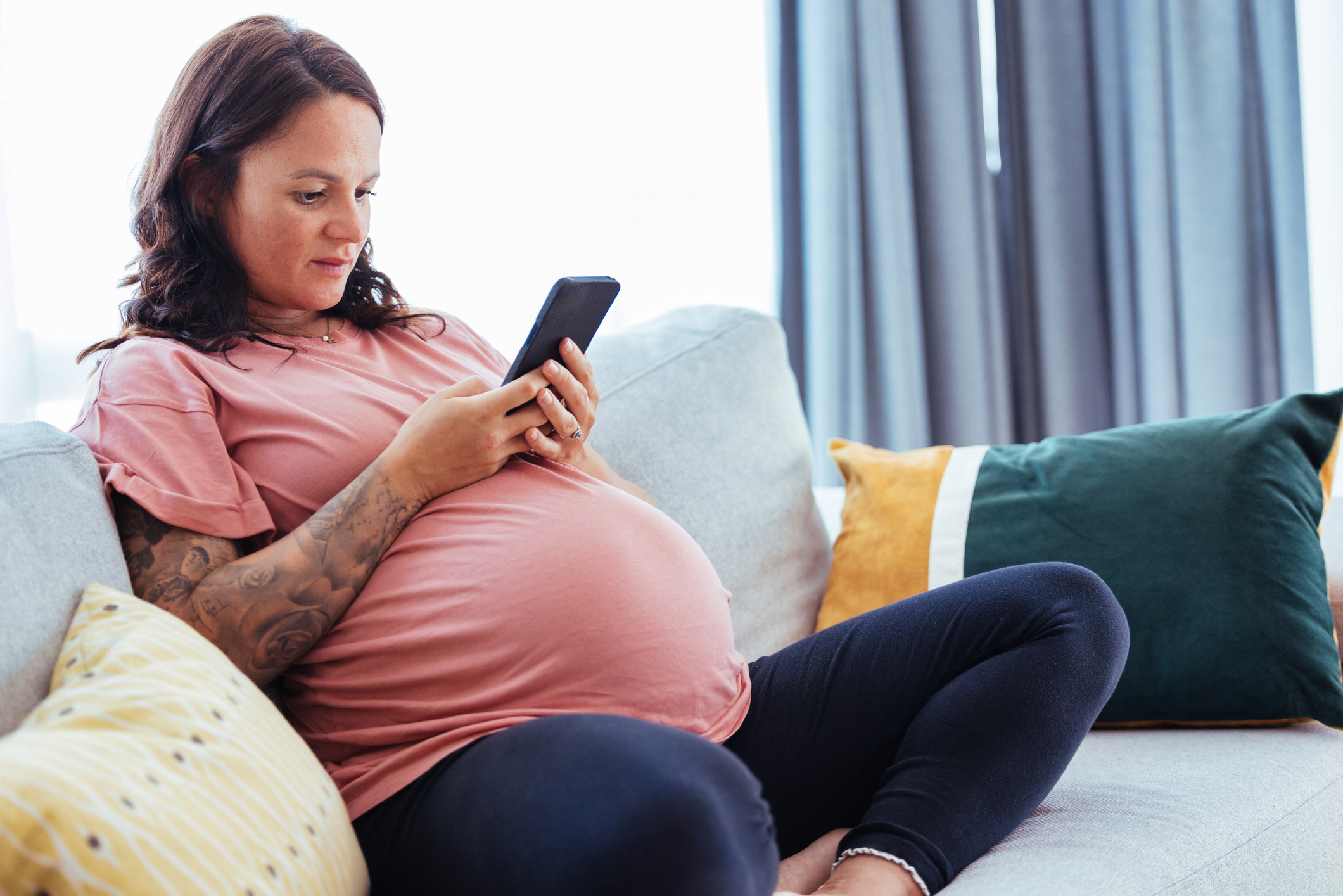 Vaginal discharge and bleeding during pregnancy | NCT