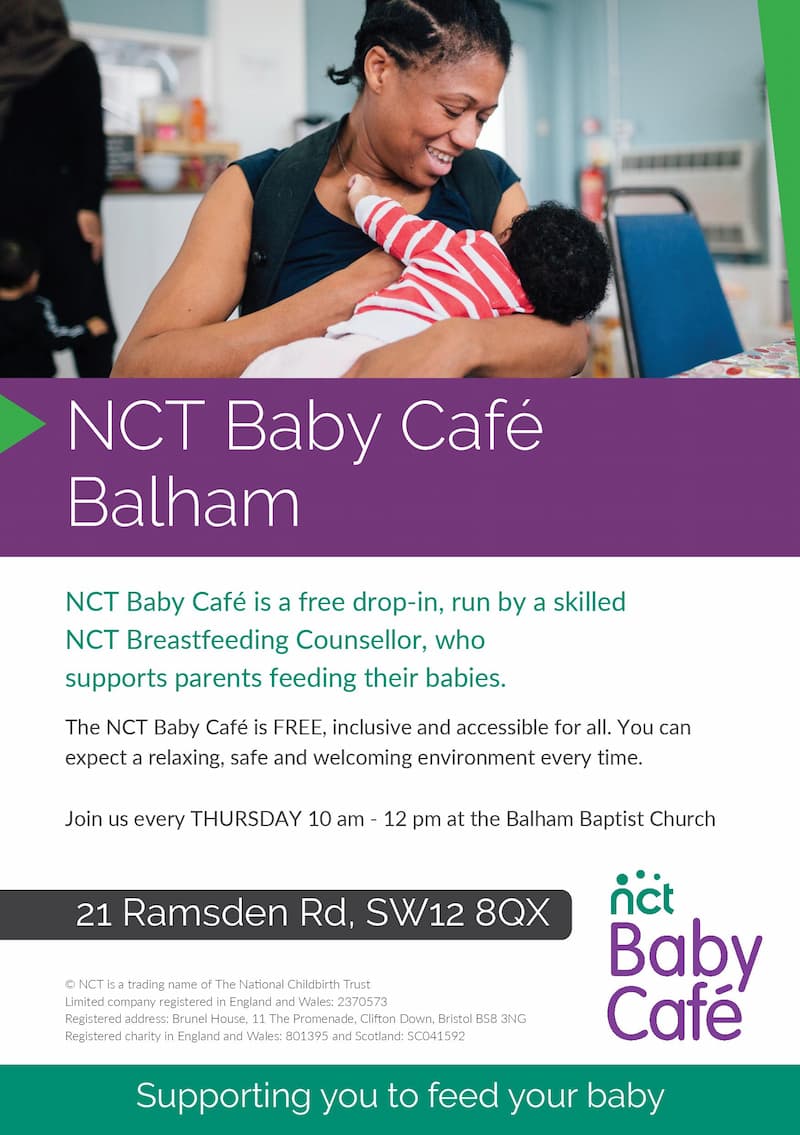 Balham Baby Cafe and Breastfeeding Drop-in | Clapham and District | NCT