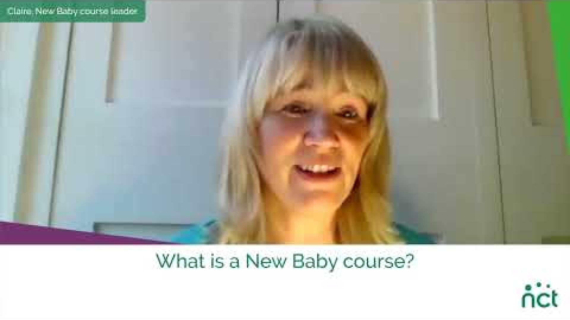 Online NCT New Baby course | Courses & workshops | NCT